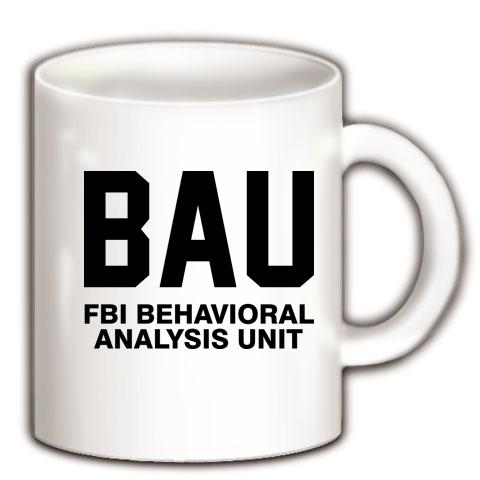 BAU（FBI行動分析課） マグカップを購入|デザインTシャツ通販【ClubT】