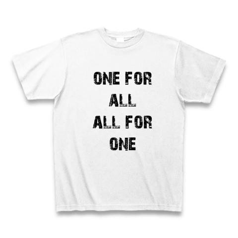 ラグビー ONE FOR ALL ALL FOR ONE Tシャツを購入|デザインTシャツ通販【ClubT】